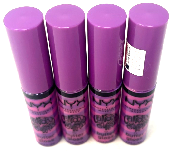 (4) NYX Candy Swirl Butter Gloss Sealed BLGS03 - Snow Cone | eBay