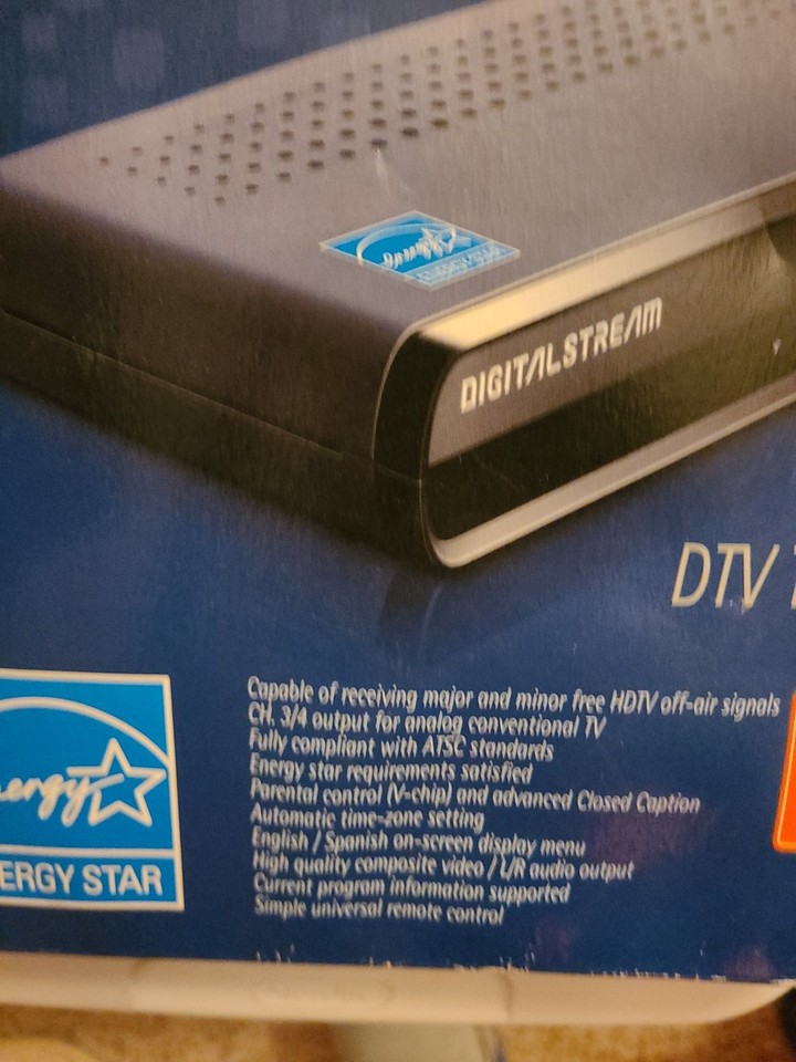 Digital Stream Digital to Analog TV Converter Box No/ Remote DTX9900 | eBay