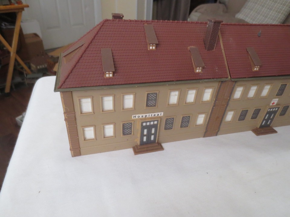 Faller Military Infirmary #144044 HO Scale Plastic Used Built | eBay
