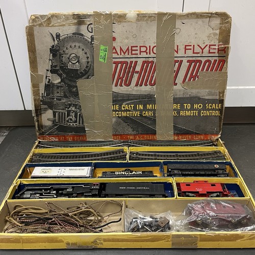 1940s Gilbert American Flyer Tru-model Train Set MODEL HO | eBay