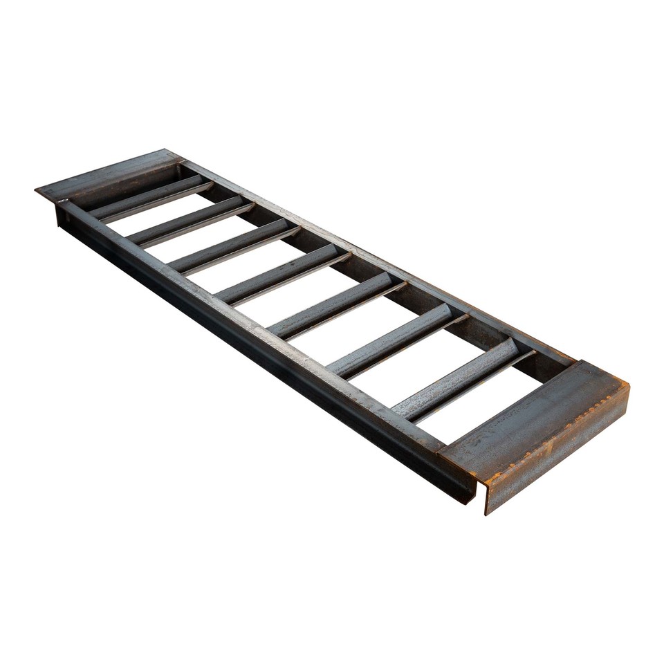 Steel Trailer Loading Ramps - Lowboy Dump Equipment-10,000 lb capacity ...