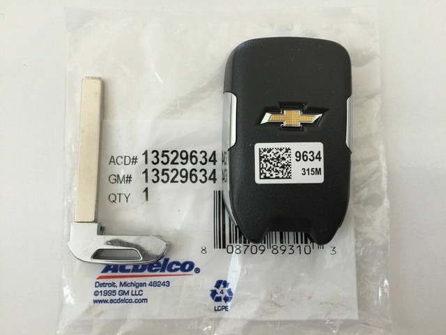 OEM 2015 - 2020 Chevrolet Tahoe Remote Start Smart Key Fob 13529634 ...