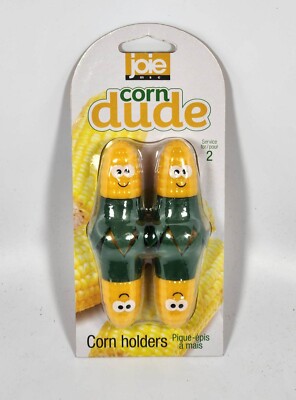 JOIE "Corn Dude" set of corn on the cob holders NEW! | eBay