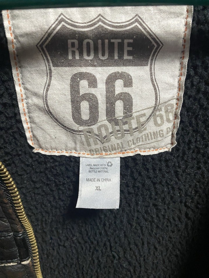 Route 66 Leather Jacket | eBay