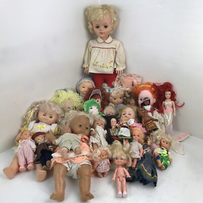 Super Huge Vintage Doll Lot Ranging from 1960-2000s | eBay