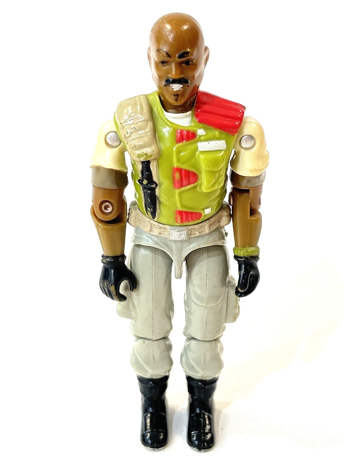 GI Joe Vintage 1986 ROADBLOCK V2 Heavy Machine Gunner COBRA ARAH Action ...