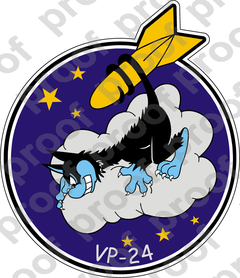 STICKER USN VP 24 BATMEN | eBay