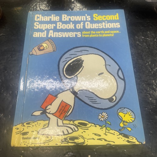 charlie browns second super book of questions and answers 1977 | eBay