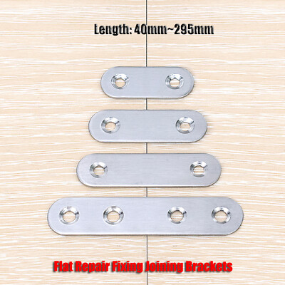 Stainless Steel Straight Mending Plates Flat Steel Bracket Repair ...