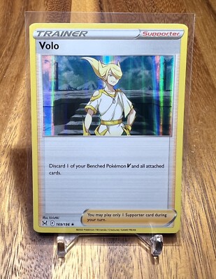 Volo 169/196 Holo Lost Origin Pokemon Trainer Card NM | eBay