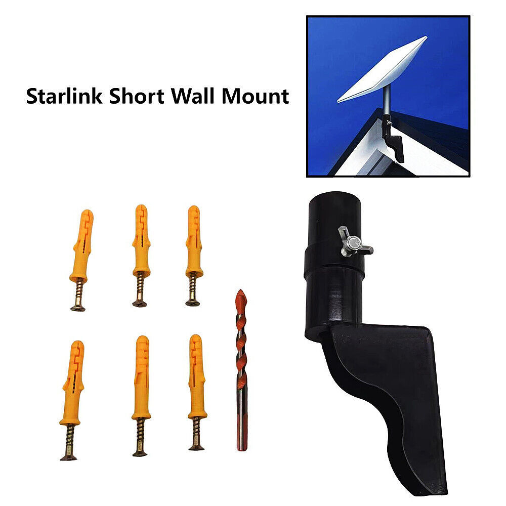 Starlink Short Wall Mount, Starlink Roof Mounting Kit, Starlink ...