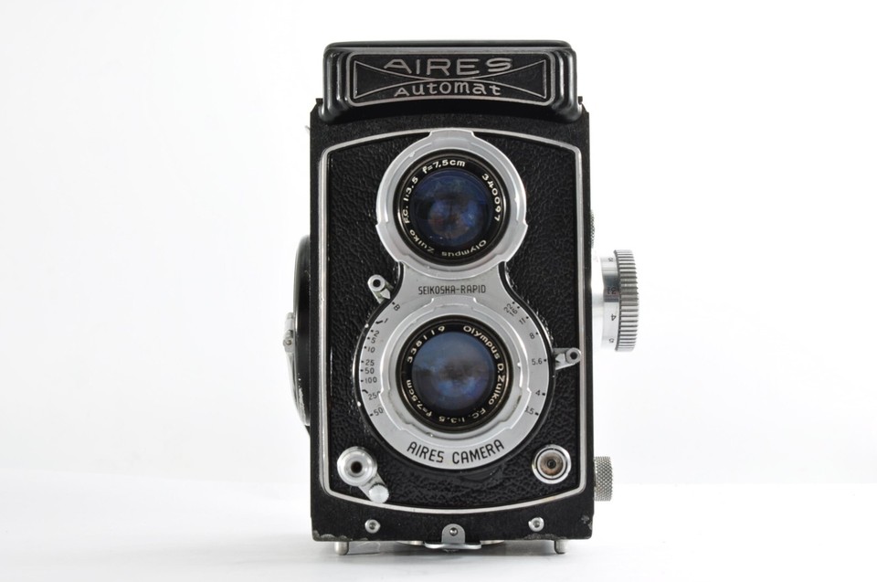 Aires Automat Medium Format TLR Camera Rare!! [Near Mint] Japan / 0511L ...
