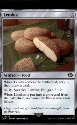 MTG Magic Lembas The Lord of the Rings LoTR Pack Fresh! $1 Shipping ...