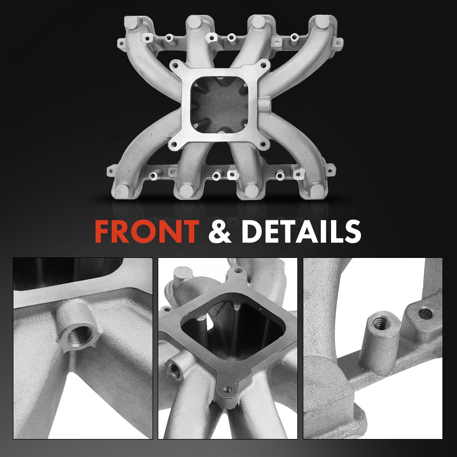 Single Plane Carb Intake Manifold for GM LS Gen III or IV LS3/L92 Chevy ...