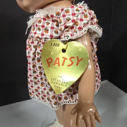 VTG 1997 CHRISTMAS PATSY Replica 1934 Effanbee Doll Limited Ed FUR COAT ...