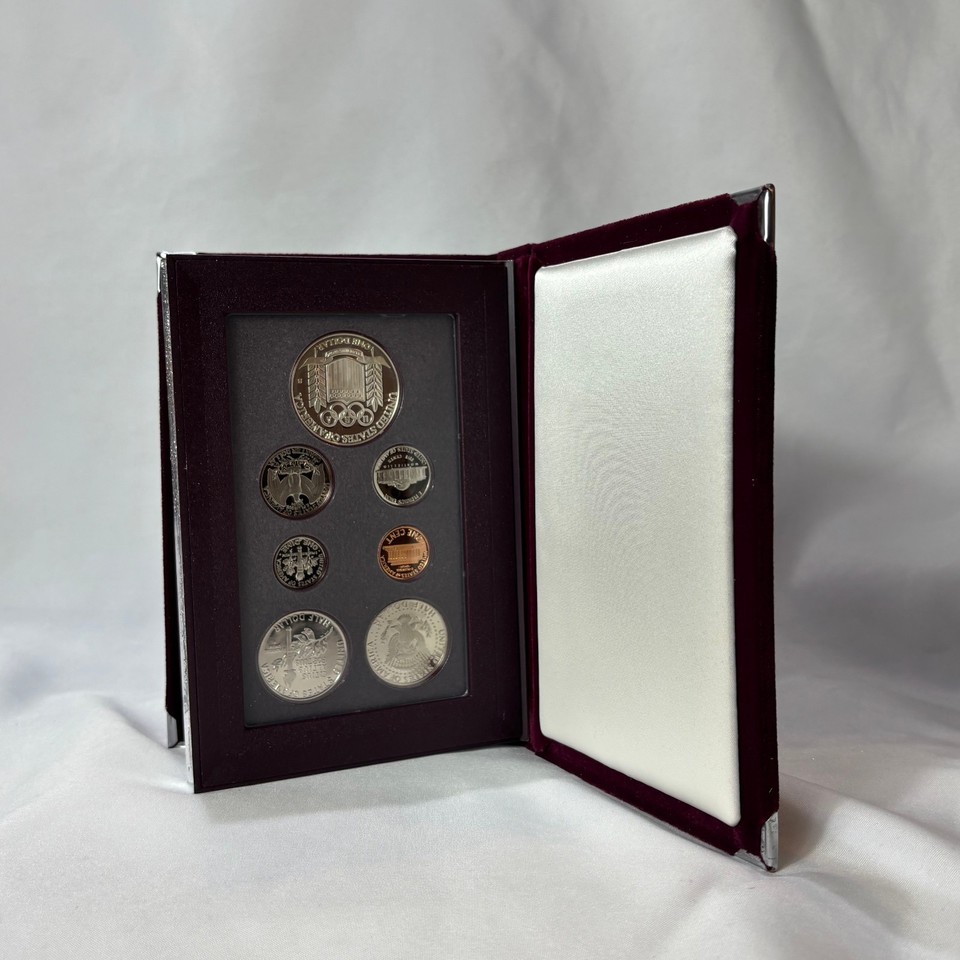 US Mint 1992 Prestige Set Proofs Olympic Coins In Box With COA | eBay