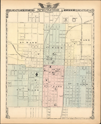 Springfield Il Area Map