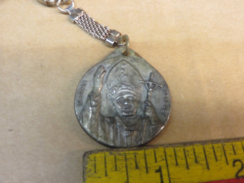 POPE JOHN PAUL ROME ITALY KEY CHAIN KEY RING | eBay