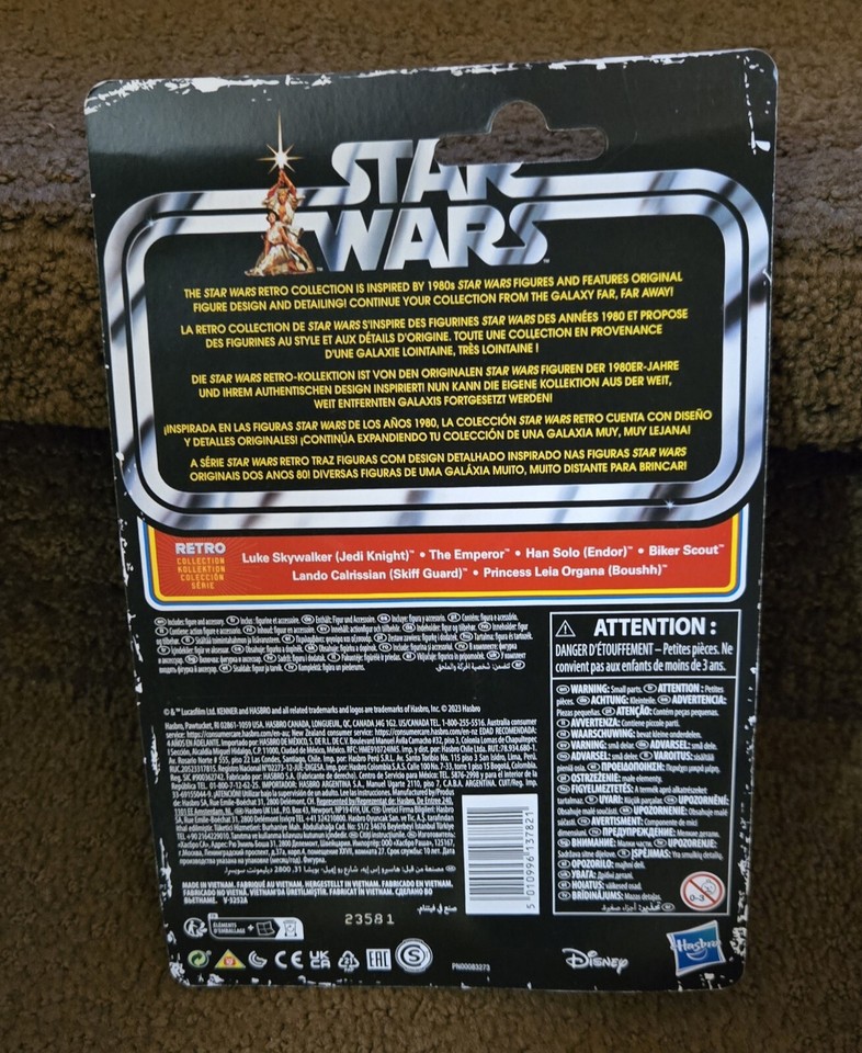 2023 New Kenner MOC Star Wars Return of the Jedi Biker Scout Retro ...