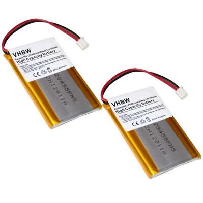 2x Battery for Sony Playstation3 PS3 DualShock 3 WiFi Controller 950mAh ...