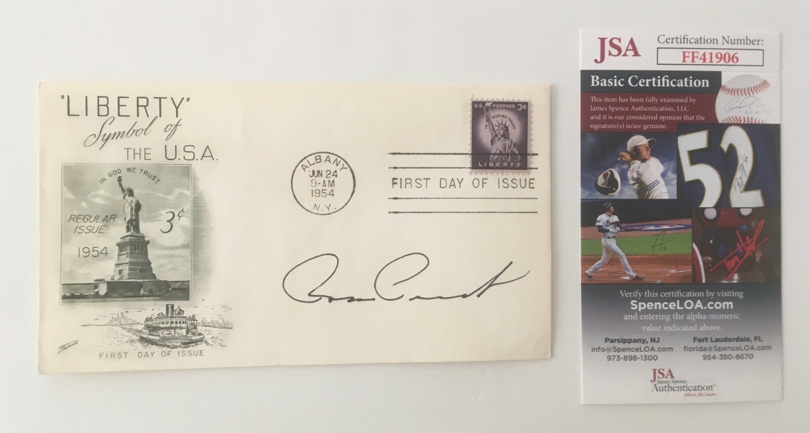 Ross Perot Signed Autographed First Day Cover JSA 1992 Presidential ...