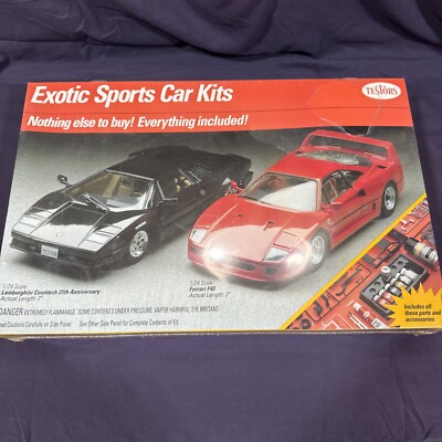 TESTORS Exotic Sports Car Kits Lamborghini Countach 25th Anniversary ...