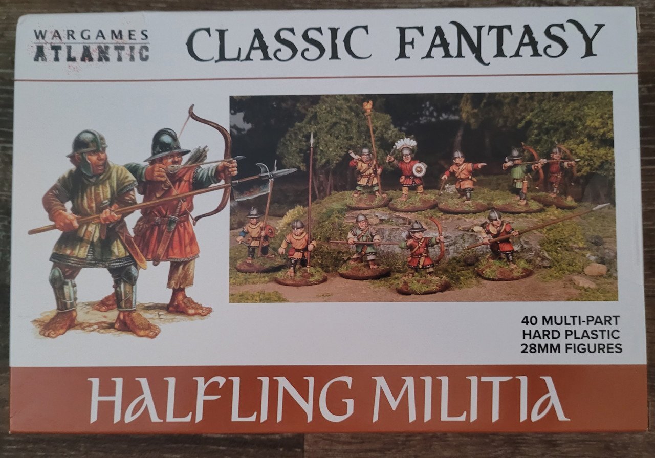Wargames Atlantic Classic Fantasy Halfling Militia (*See Per Order Flat ...