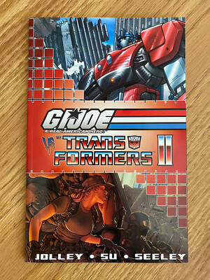 G.I. JOE VS. THE TRANSFORMERS Vol 2 TPB OOP Devils Due Jolley Seeley Su ...
