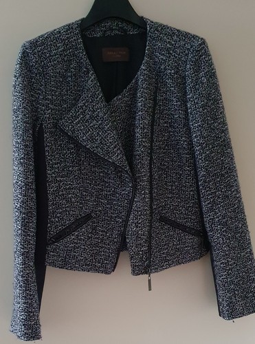 Blazer Selection S.Oliver schwarz-weiß Gr.34 NEU | eBay