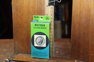 Vintage 1960's Unused Whitman Dollar Size 2x2 Coin Mounts | eBay