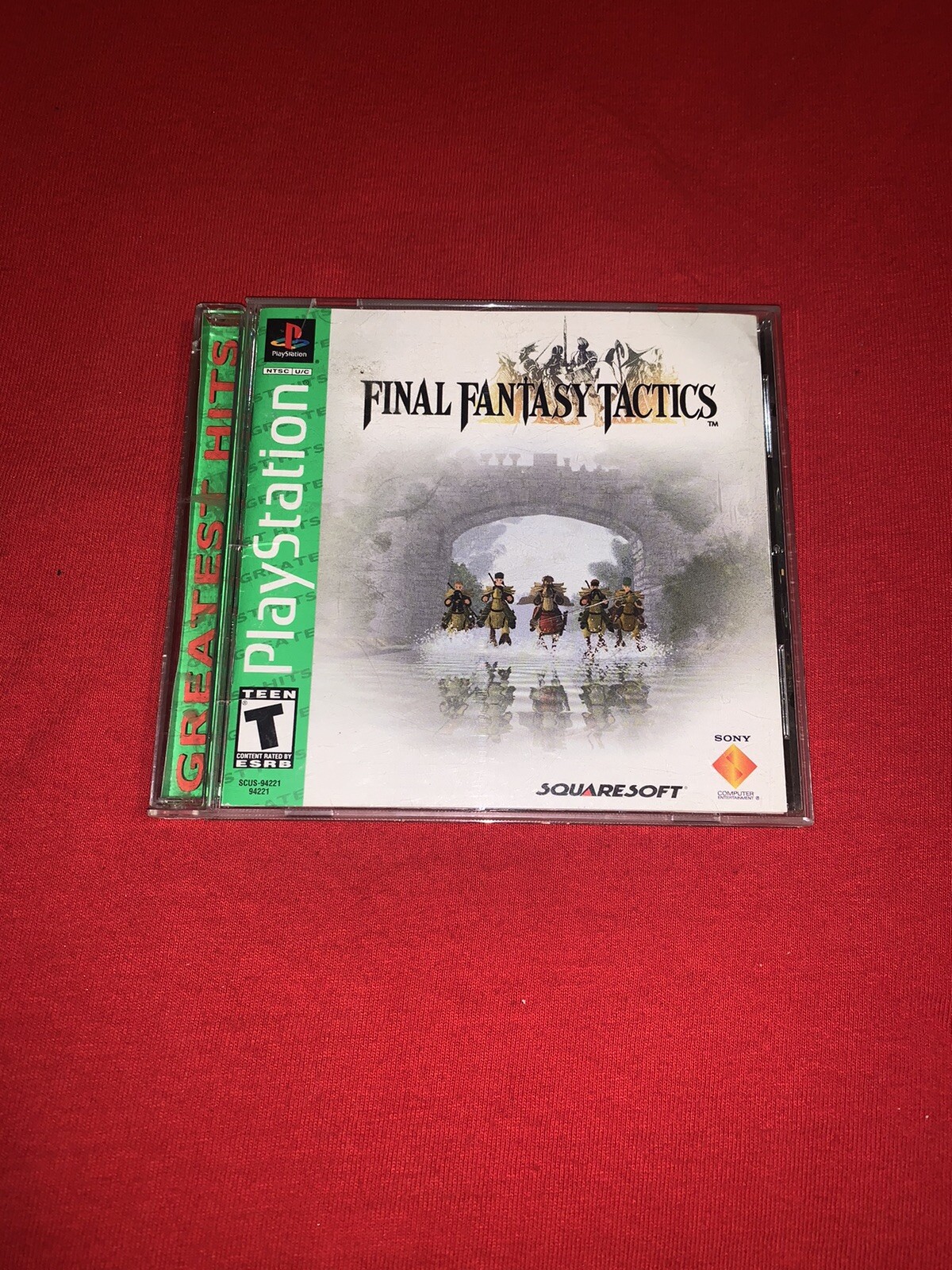 Final Fantasy Tactics (PS1 PlayStation 1, 1998) CIB Complete Greatest ...