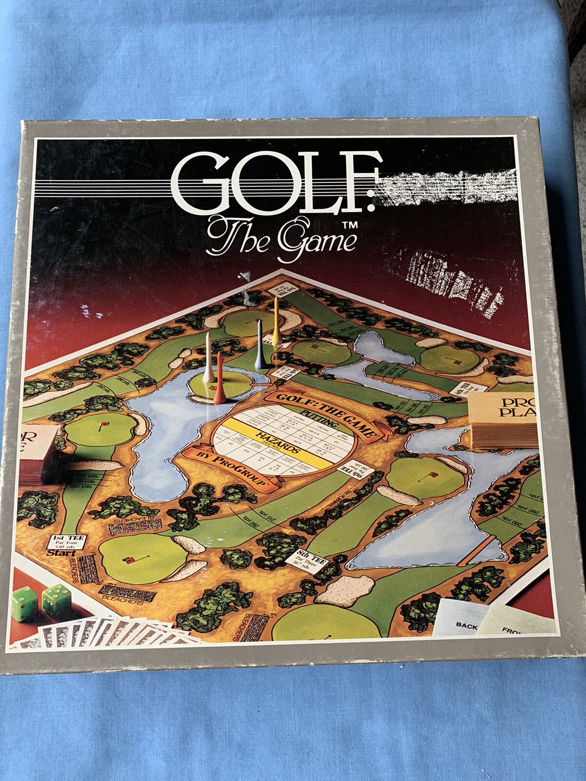 "GOLF THE GAME", A BOARD GAME FOR THE GOLF LOVER, 1985 EDITION ...