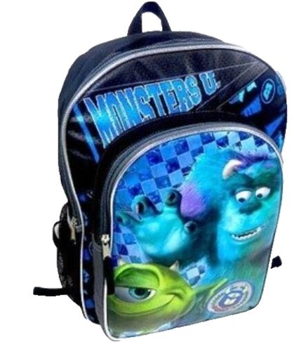 Disney Pixar Monsters U University Mike & Sulley Backpack New w tags ...