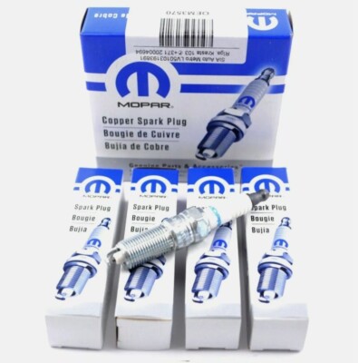 CHRYSLER JEEP DODGE RAM 5.7L HEMI Set Of 6 NEW OEM MOPAR Spark Plugs ...