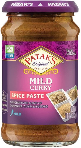 Patak's Mild Curry Spice Paste - Vegetarian, Gluten Free - 10 oz | eBay
