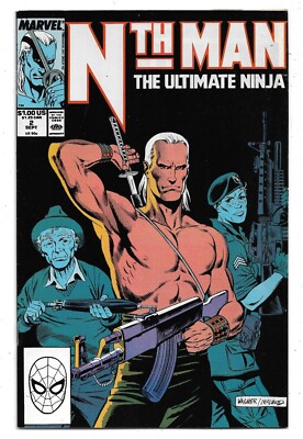 Nth Man The Ultimate Ninja #2 FN/VFN (1989) Marvel Comics | eBay Australia