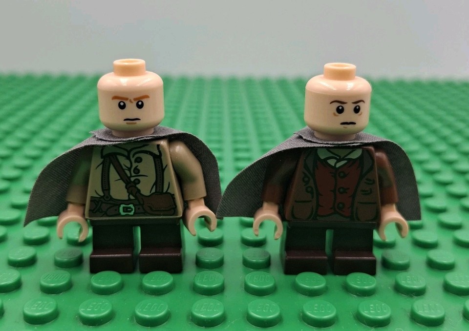 LEGO Lord of the Rings FRODO (lor003) & SAMWISE GAMGEE (lor004 ...