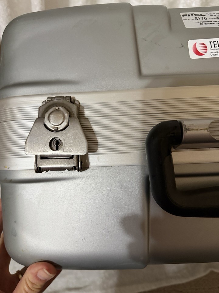 FITEL Fusion Splicer S176 Original Case With Keys | eBay