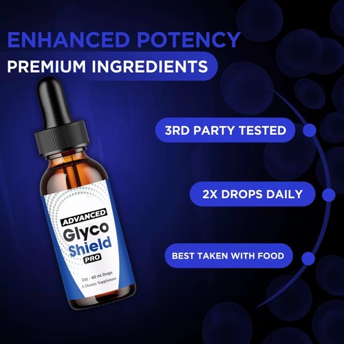 Glyco Shield Blood Support Drops Advanced Vitamin Supplement 2ML 3 Pack ...