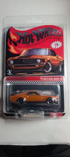 2021 Hot Wheels RLC '70 Mustang Boss 302 Red Line Club Car Membership ...
