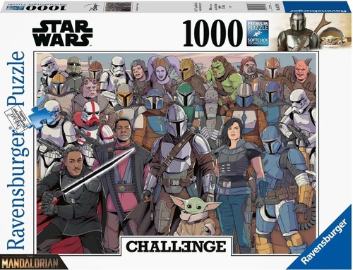 Disney Star Wars: The Mandalorian – Baby Yoda Challenge Jigsaw Puzzle ...