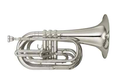 JZ MBARTS Bb Marching Baritone horn silver | eBay
