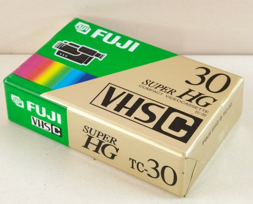 NEW Fuji TC-30 Super HG Compact Videocassette tapes VHS-C Factory ...