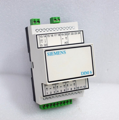 SIEMENS DIM 6 DIGITAL INPUT MODULE DIM-6 | eBay