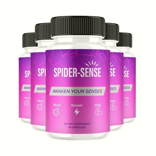5-Pack Spider Sense Pills - SpiderSense for Overall Mens Health - 300 ...