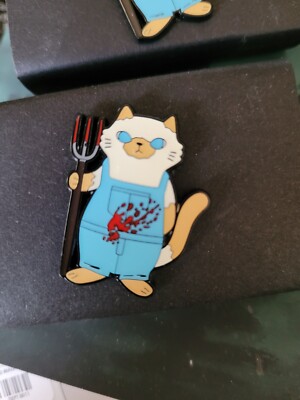 Hot Topic Exclusive Horror Cats Pin Series 6 Horror Farmer | eBay