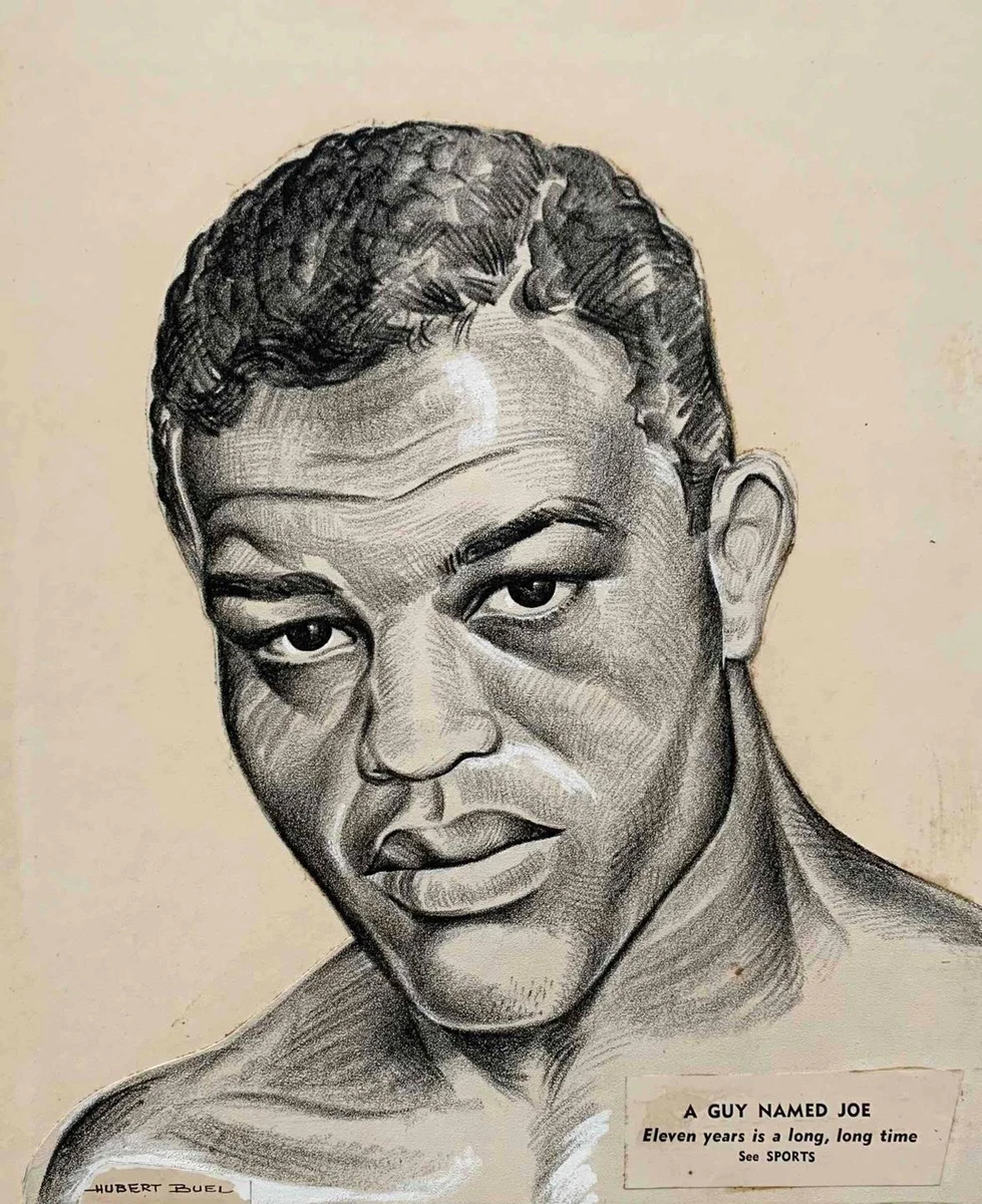 Joe Louis Drawing