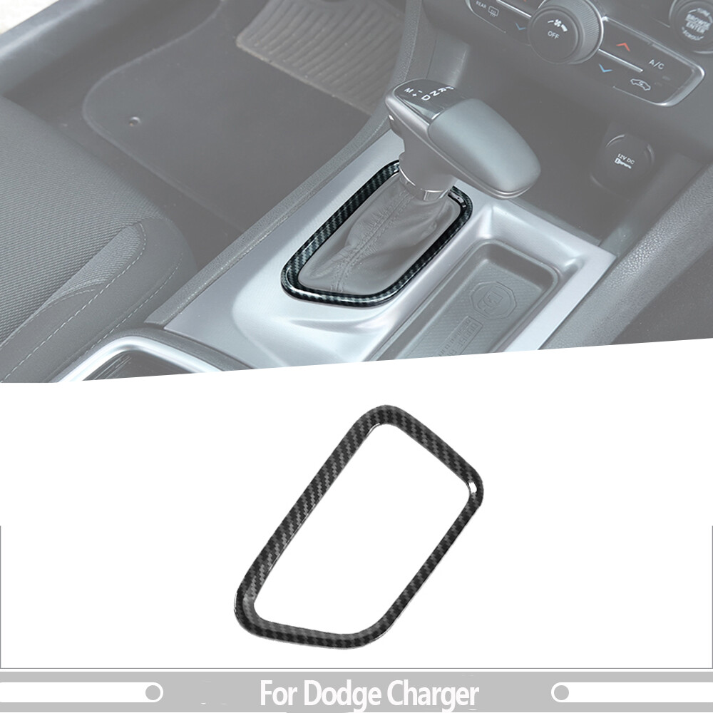 Center Console Gear Shifter Panel Trim Cover for Dodge Charger 15 ...