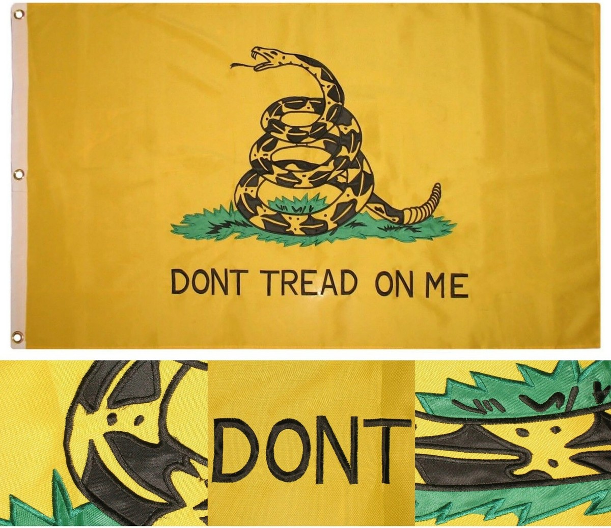 Gadsden Flag Culpeper Gadsden Culpeper Minutemen Flag Cotton