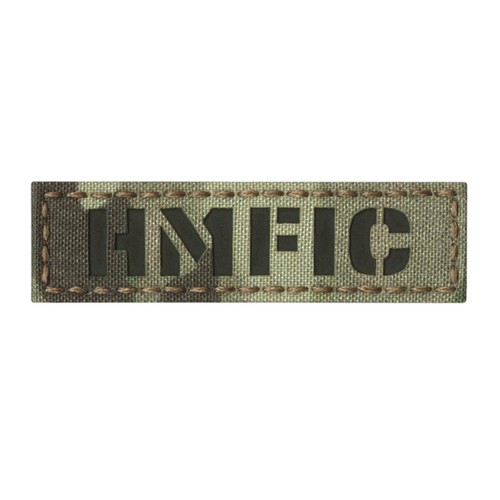 IR HMFIC name tape tab Head MthrFckr In Charge multicam infrared ...